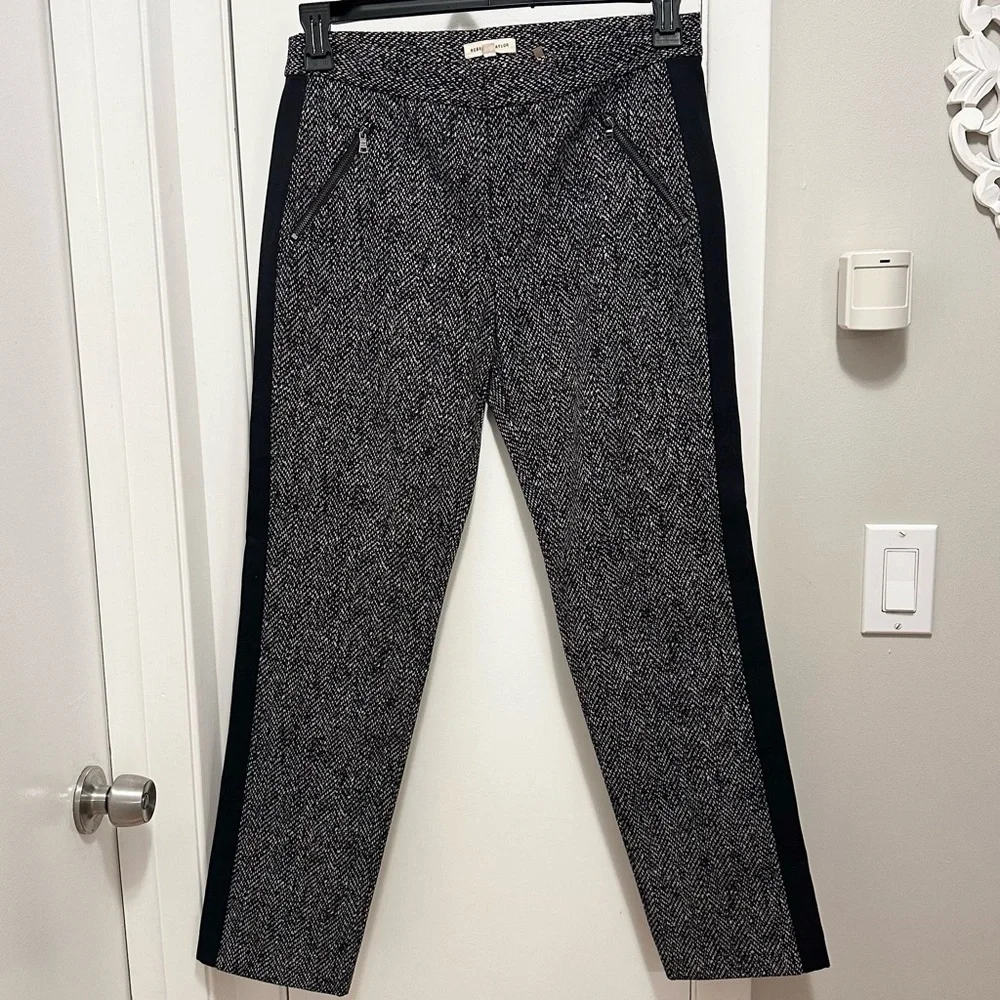 Rebecca Taylor | Pants & Jumpsuits | Rebecca Taylor Gray Black Tuxedo ...